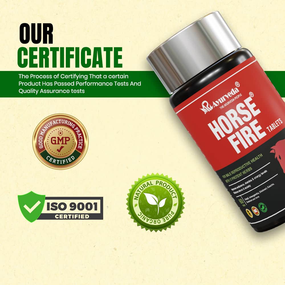 Horse Fire Tablets- Ayurvedic Medicine for Improve Strength and Stamina